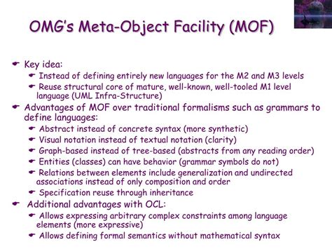 Ppt Mof Meta Models And Uml Profiles Powerpoint Presentation Free Download Id4064458