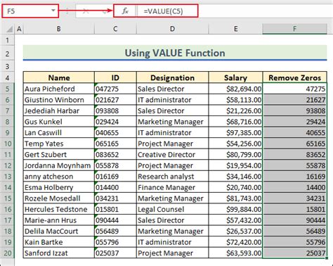 A Complete Guide On How To Pad Zeros In Excel Exceldemy