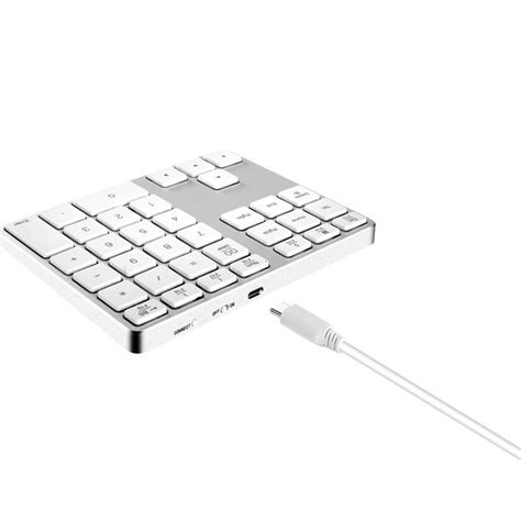 Wireless Numeric Keypad Rechargeable Numeric Keypa Vicedeal