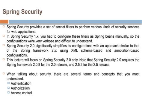 Spring Security 5 Pptx
