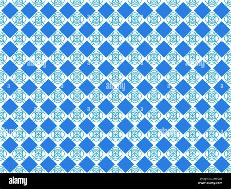 Seamless Pattern Of Figures Of Arbitrary Shape On A White Background