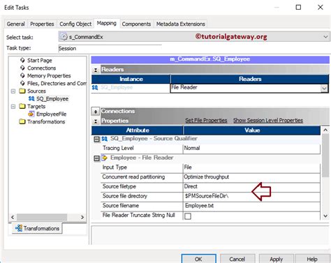 Command Task In Informatica