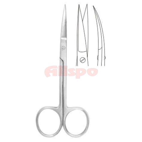 Iris Scissors Curved Cm Alispo International