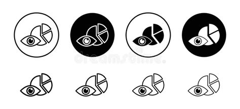 Predictive Analytics Icon Vector Set Collection For Web Stock Vector