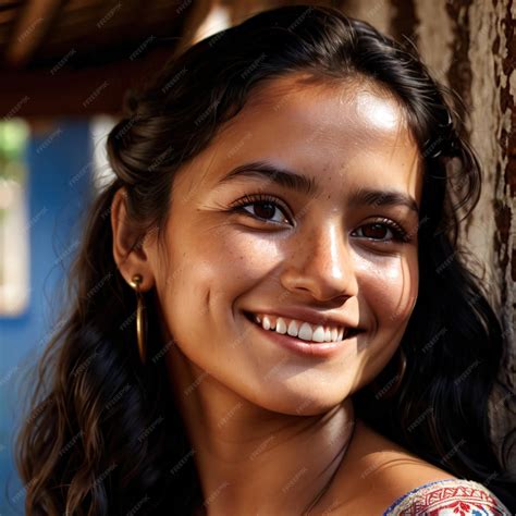 Premium Photo El Salvador Woman El Salvador National Citizen