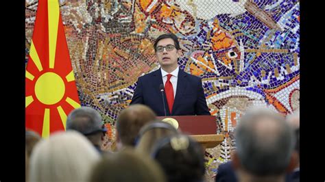 Обраќање на претседателот Пендаровски презентација на Извештај за човеков развој на УНДП Youtube