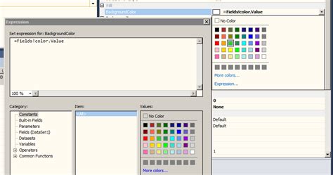 Sql Server Sql Ssrs Color Code Create A Heatmap Out Of A Tablix In