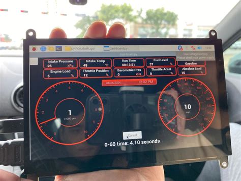raspberry pi digital dashboard cse senior design