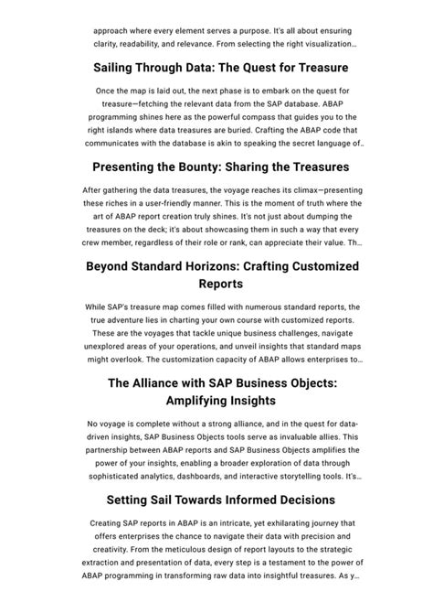 mastering sap reporting tools and solutions pdf