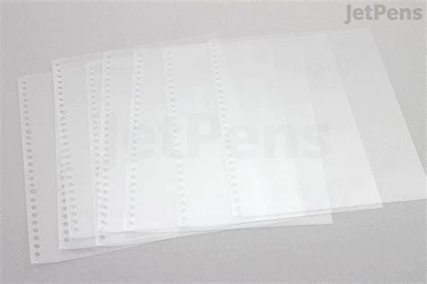 Kokuyo Campus Sheet Protector B5 26 Holes 8 Sheets Jetpens