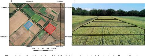 Figure 1 From Wheat Yield Estimation With Ndvi Values Using A Proximal Sensing Tool Semantic