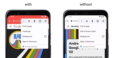 Browser Support Web On Android Chrome For Developers