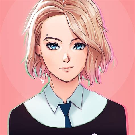 Gwen Stacy Fanart From Spiderman Into The Spider Verse One Of The Best
