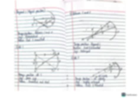 Solution Class 10 Physics Light Reflection And Refraction Handwritten
