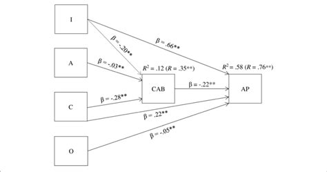 Graphical Representation Of The Meta Analytic Path Analysis Model Graphical Representation Of The Meta Analytic Path Analysis Model