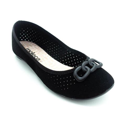 Sapatilha Moleca Nobuck Ml23 57261 Preto Netshoes