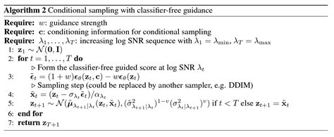 笔记｜扩散模型（五）classifier Free Guidance 理论与实现 極東晝寢愛好家
