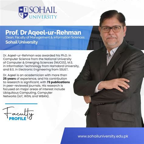 Sohail University On Linkedin Facultyprofile Sohailuniversity Bba Bscs Business Education