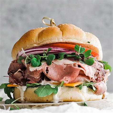 Roast Beef Sub Sandwich Chipotle Roast Beef Sandwiches Recipe How To
