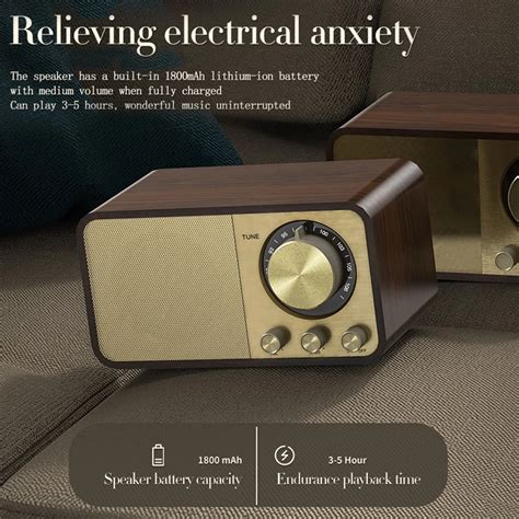 Nostalgische Bluetooth Luidspreker Bluetooth Gelui Vicedeal