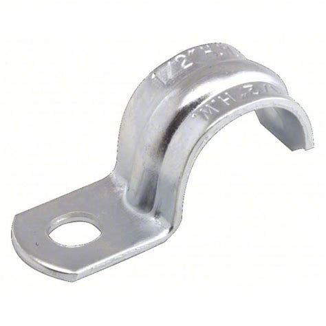 Steel Pipe Strap Clamp One Hole