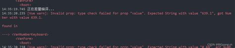Expected String With Value “xx“ Got Number With Value Xx解决办法expected