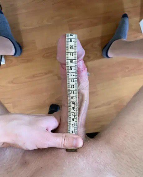 My Brother Measures His Big Cock 20cm Jackstran21