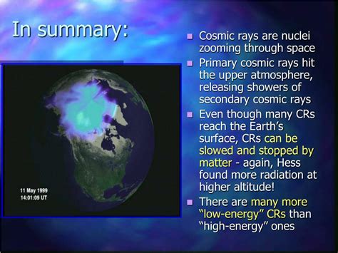 Ppt An Introduction To Cosmic Rays Powerpoint Presentation Free
