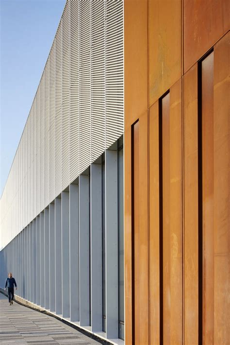 Faulknerbrowns Completes Rusted Steel Community Centre