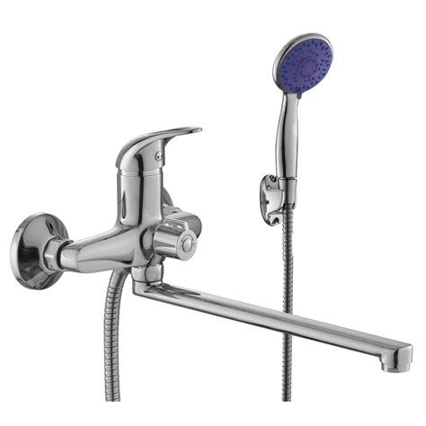 FASHUN A2215N Смеситель для ванны с длинным изливом (хром), купить в ...