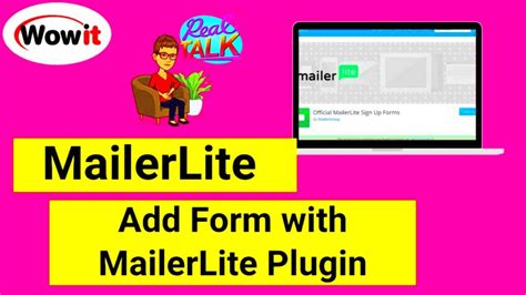 Adding A Click To Popup Mailerlite Form In Wordpress For Better Conversion Creative Salahu