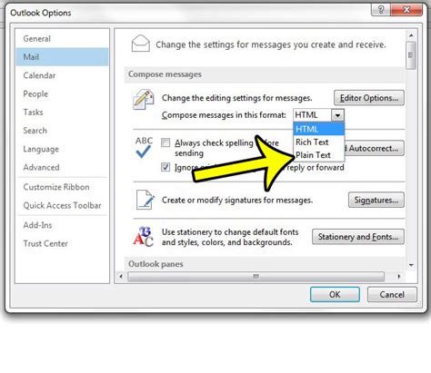 How To Send An Email As Plain Text In Outlook Live Tech