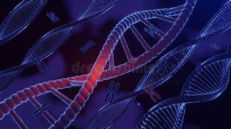 Dna Spiral Structure Dna Helix Complementary Strand Of Sequences Genetic Code Or Genome Gene