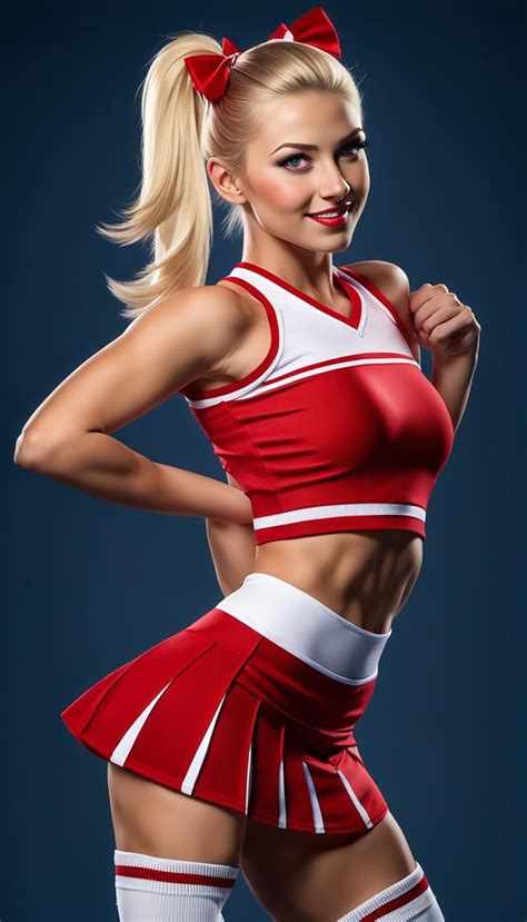 Hot Cheerleader Ai Generated Artwork Nightcafe Creator