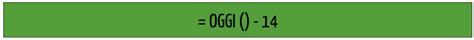 Excel Data Oggi Funzione Data Corrente Excel Per Tutti