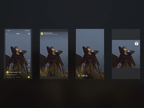 Instagram Reel Ui Template By Ciaran Mccracken For Delamford Supply On Dribbble