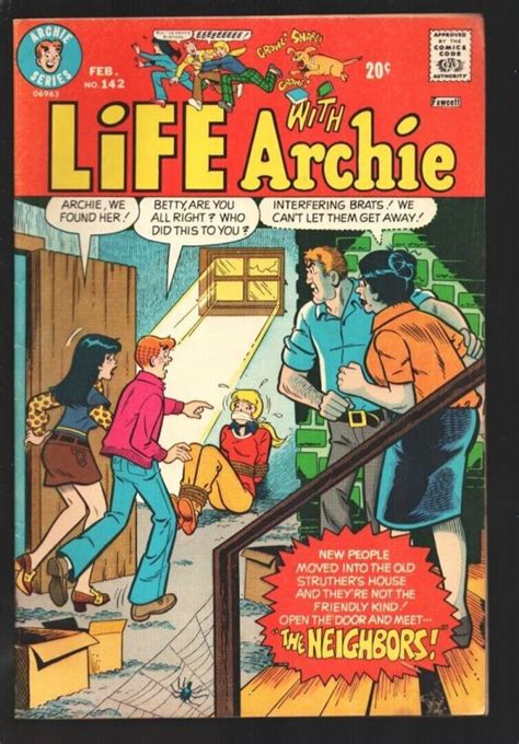 Life With Archie 142 1974 Betty And Veronica Bound And Gagged Female