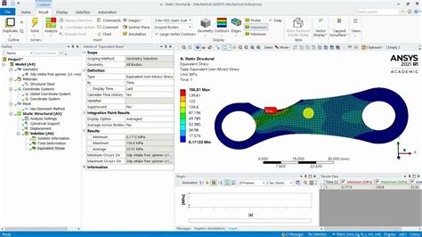 실습 6 쉽고 빠른 해석 2d 해석plane Stress Plane Strain 따라하기 Ansys Wb