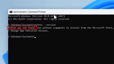 Fix Python Was Not Found Run Without Arguments Error On Windows 111087 ️ Video Dailymotion