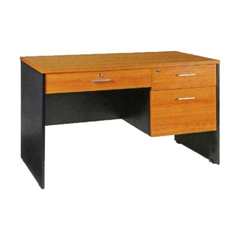 โต๊ะทำงาน 2 ลิ้นชักขวา 1ลิ้นชักกลาง Iamp Office Furniture Co Ltd