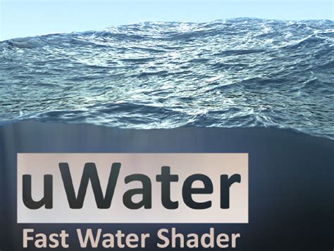 Uwater Fast Water Shader Vfx Shaders Unity Asset Store