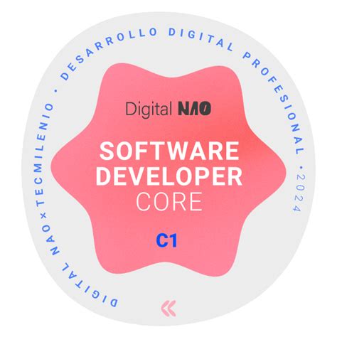 Software Developer Core Credly