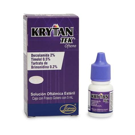 Krytantek Ofteno Sol Oftálmica Frasco 5 Ml