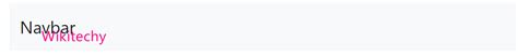 Bootstrap Navbar Bootstrap Navigation Bar Wikitechy