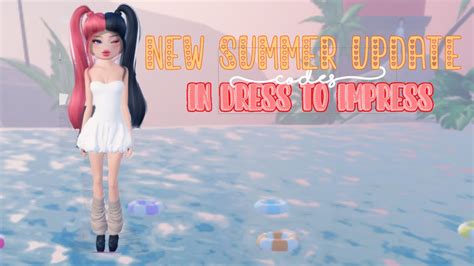New Summer Update In Dti Codes Youtube