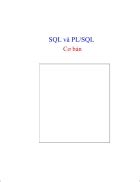 Giáo trình Oracle SQL PLSQL căn bản Tiếng Việt