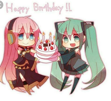 Аниме открытка на др Zefirka Club фото и картинки