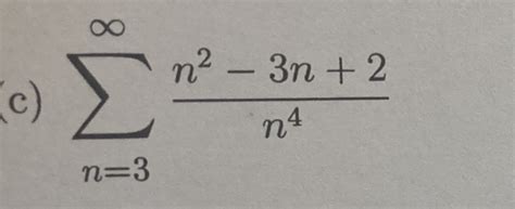 solved determine whether each of the following series