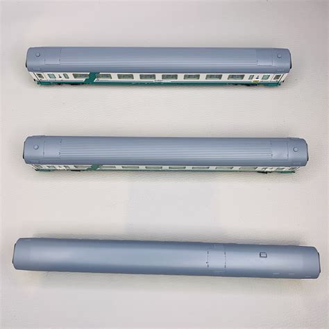 Coffret De 3 Voitures Voyageurs Ic 507 530 Ic Sila Fs Rivarossi Coffret De 3 Voitures