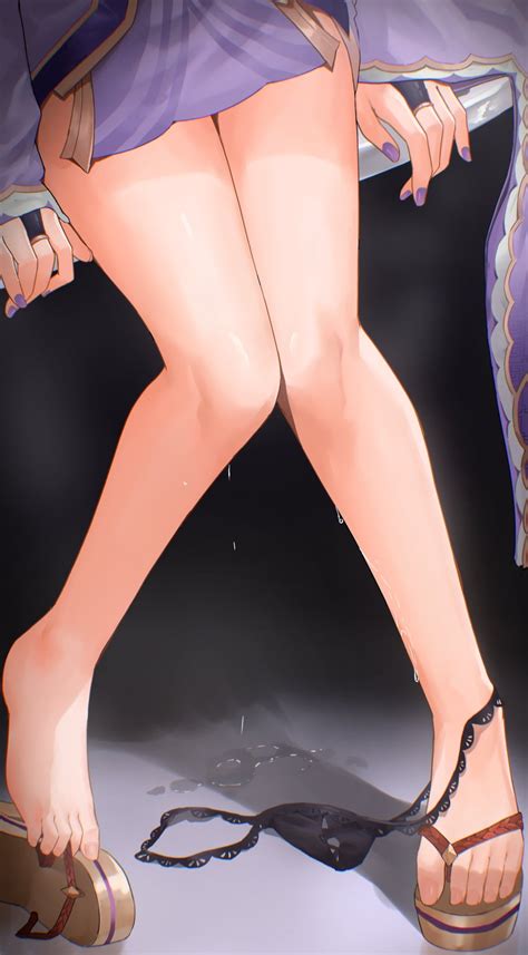 Raiden Shogun Genshin Impact Drawn By Ayul Ayulneri Danbooru